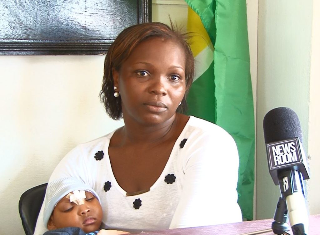 Toddler born with brain exposed undergoes successful surgery in ...