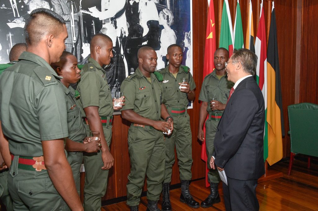 11 GDF ranks off to China to further studies – News Room Guyana