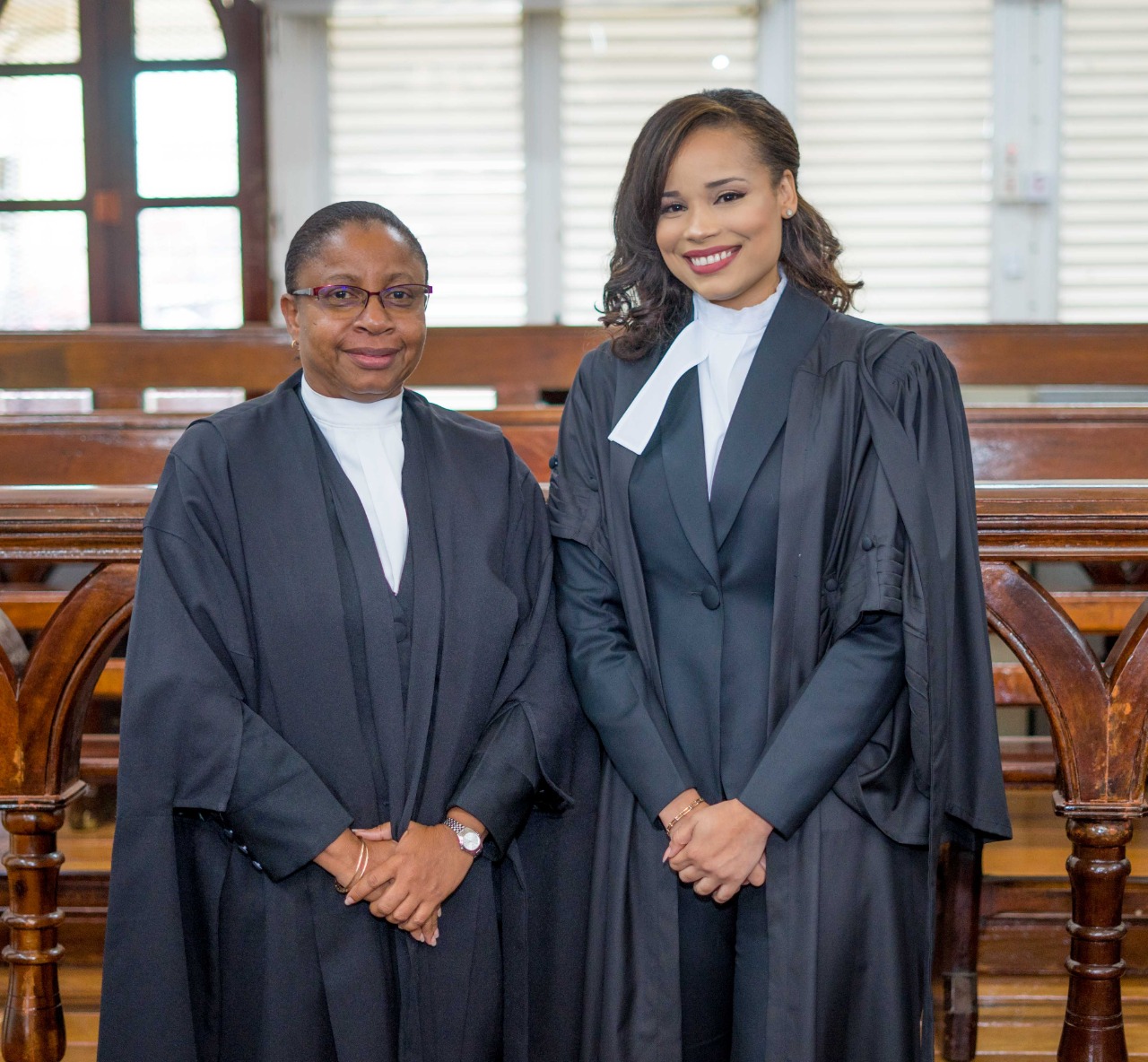 Single mother Sophia Findlay admitted to practice law - News Room Guyana