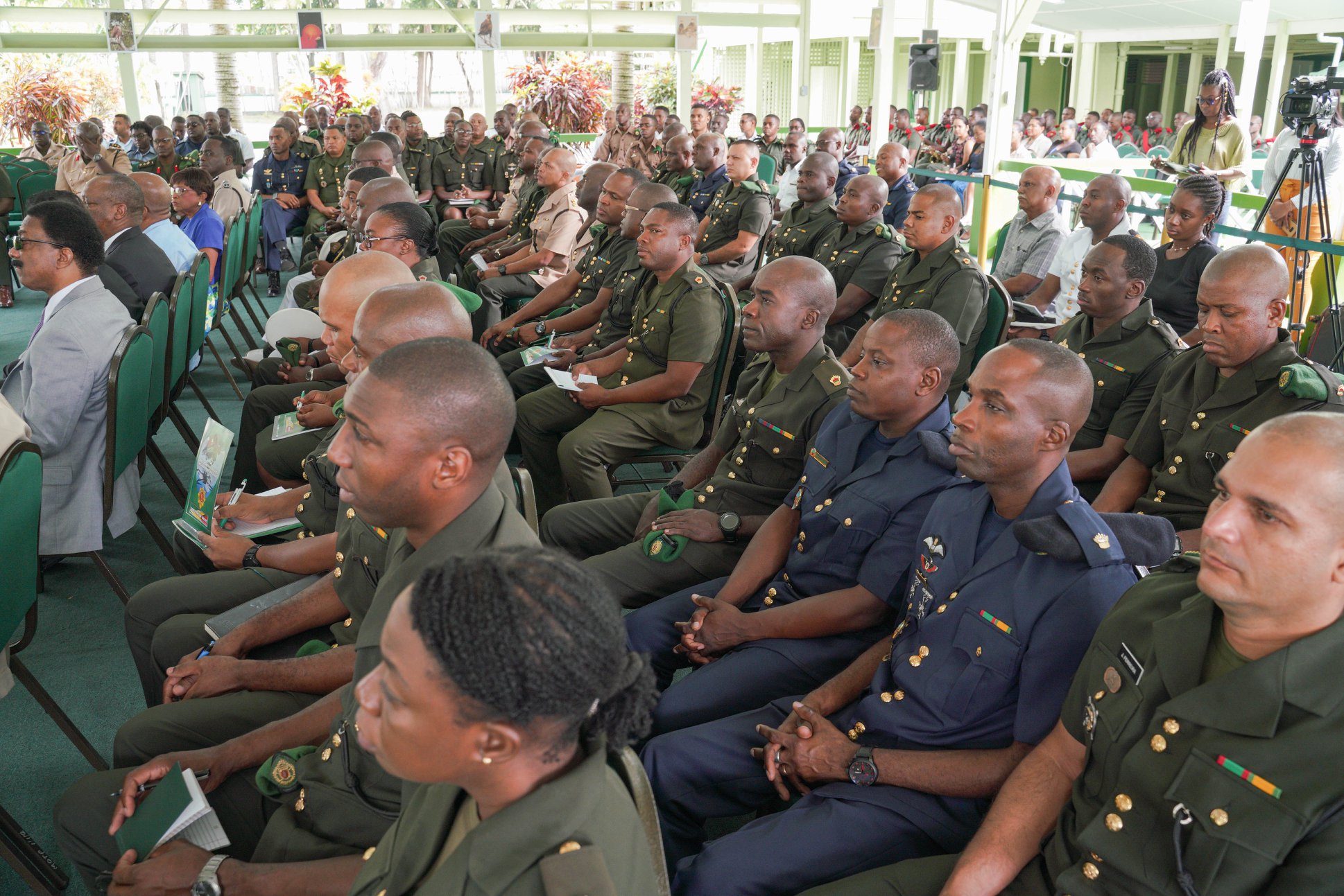 GDF promotes 67 Officers - News Room Guyana