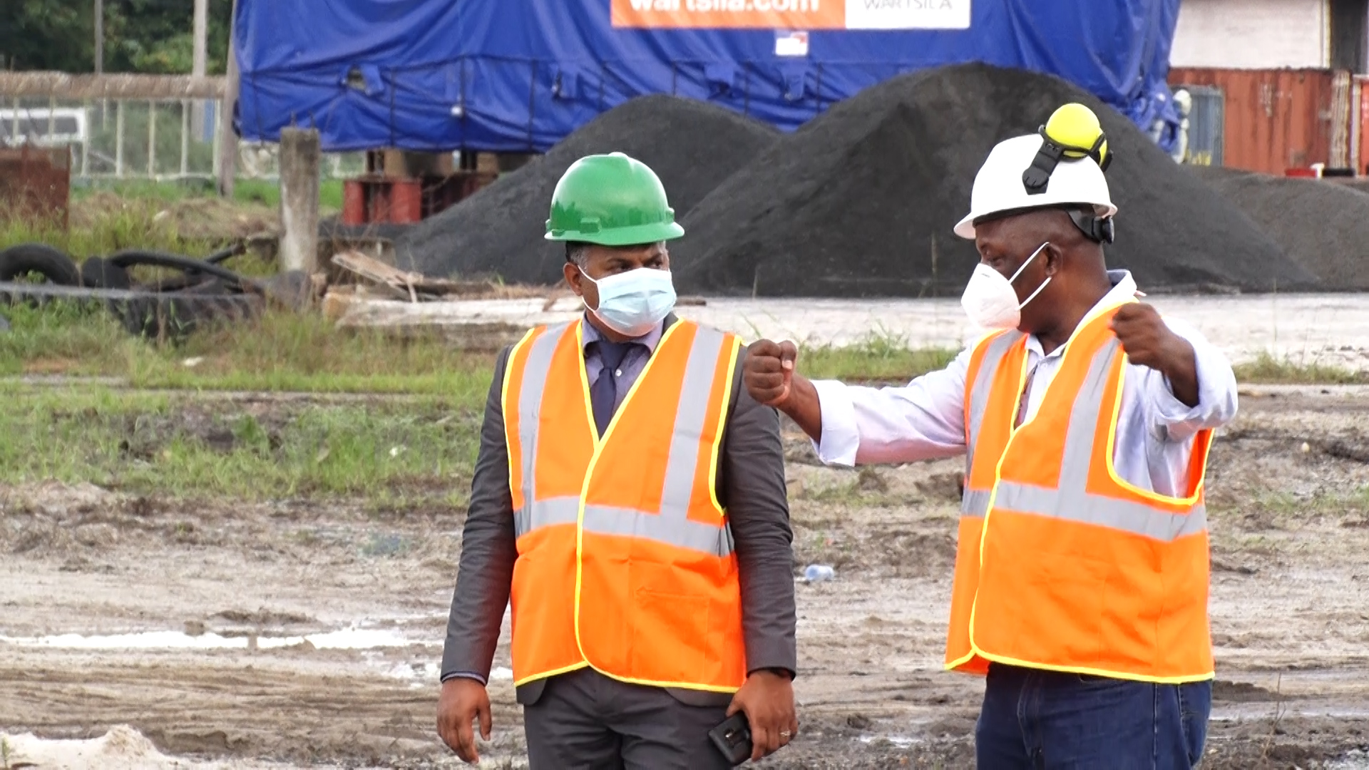 GPL’s new power generators arrive at Garden of Eden - News Room Guyana