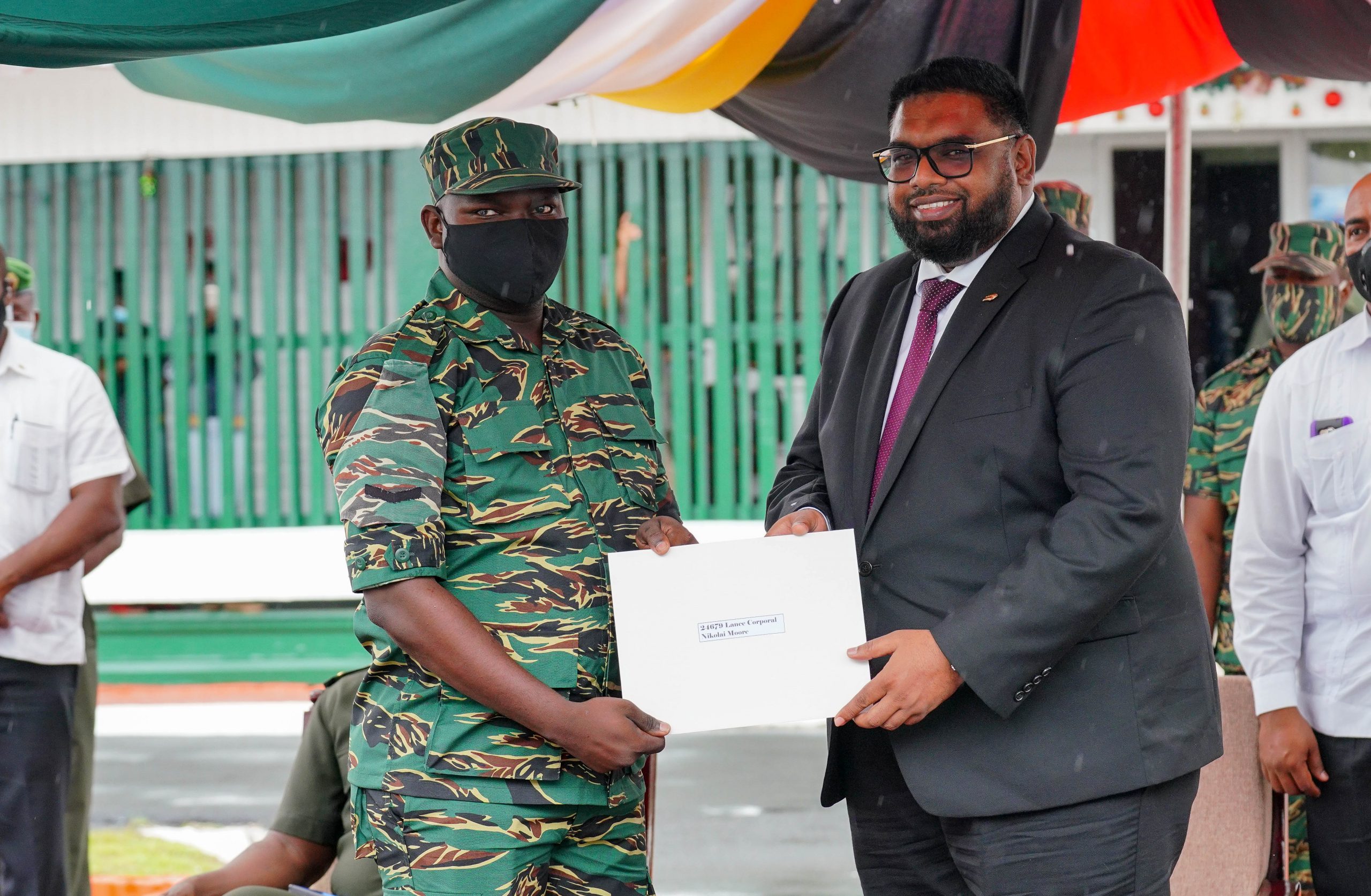 President Ali presents scholarships to three GDF soldiers - News Room ...