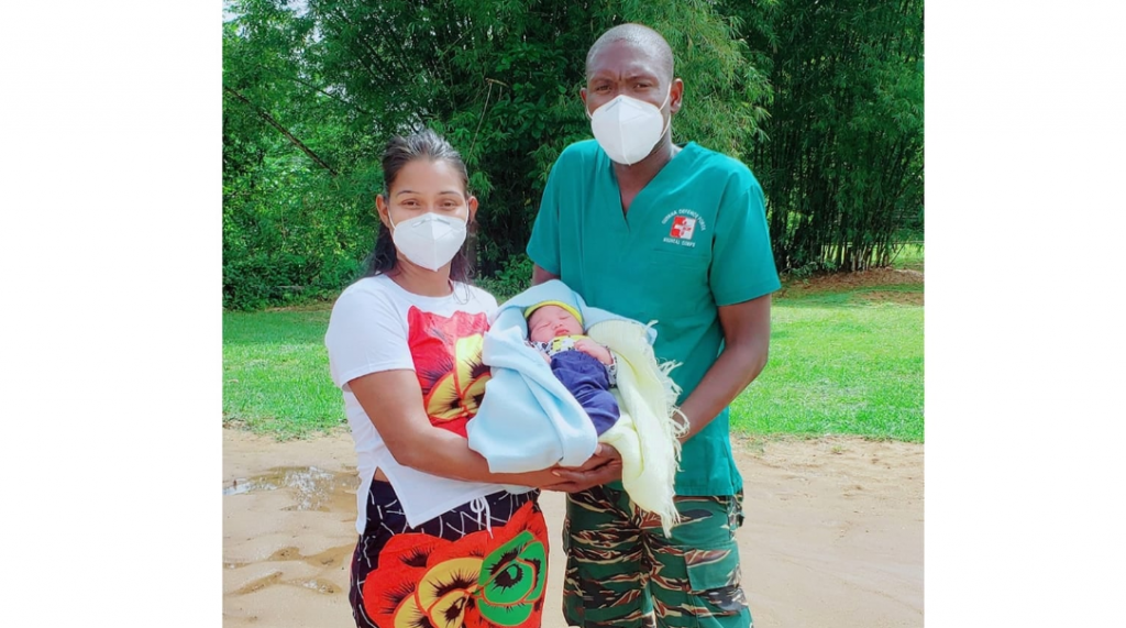GDF Corporal delivers healthy baby boy in Kaikan – News Room Guyana