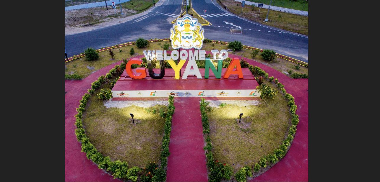 First Lady unveils $25M ‘Welcome to Guyana’ sign at CJIA - News Room Guyana