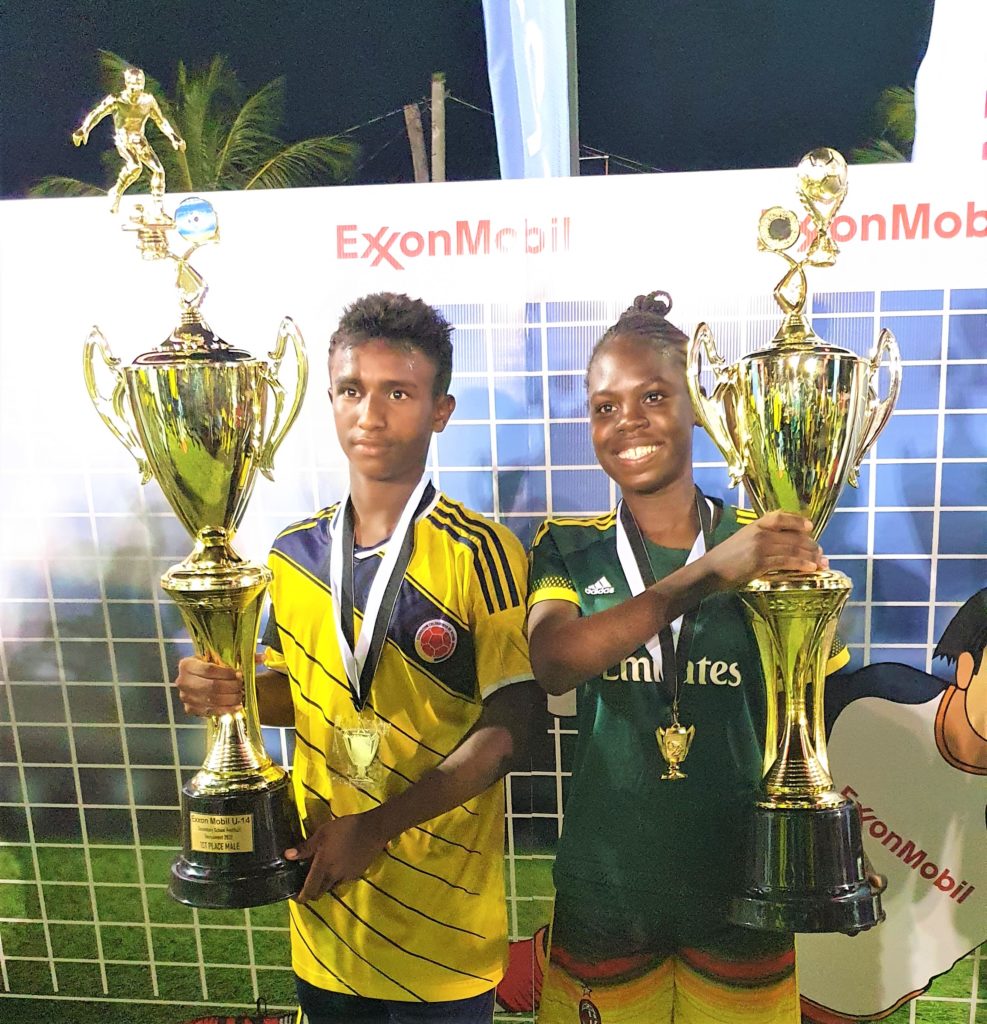 Historic! Charlestown Secondary takes ExxonMobil U-14 football ‘double ...