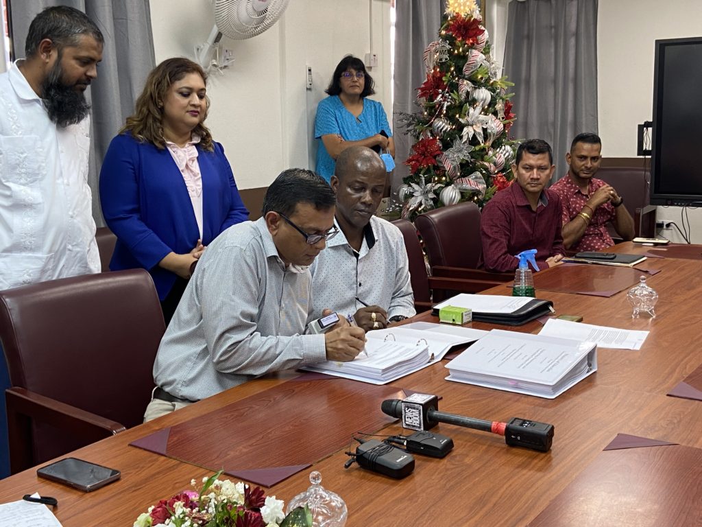 US$2.6M contract inked for completion of Good Hope Secondary School ...