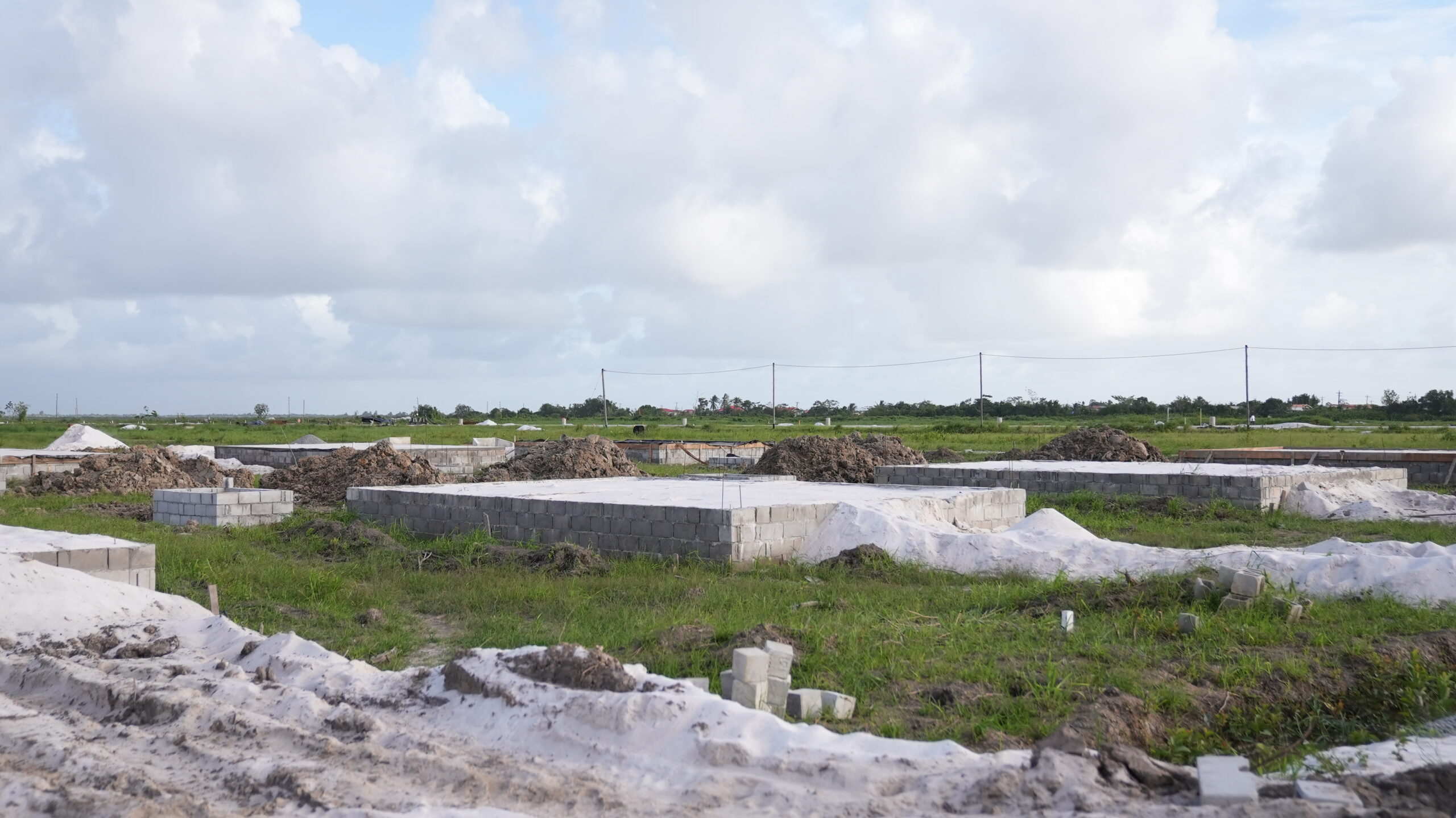 34 of 100 low-income houses at Great Diamond to be ready by month end ...