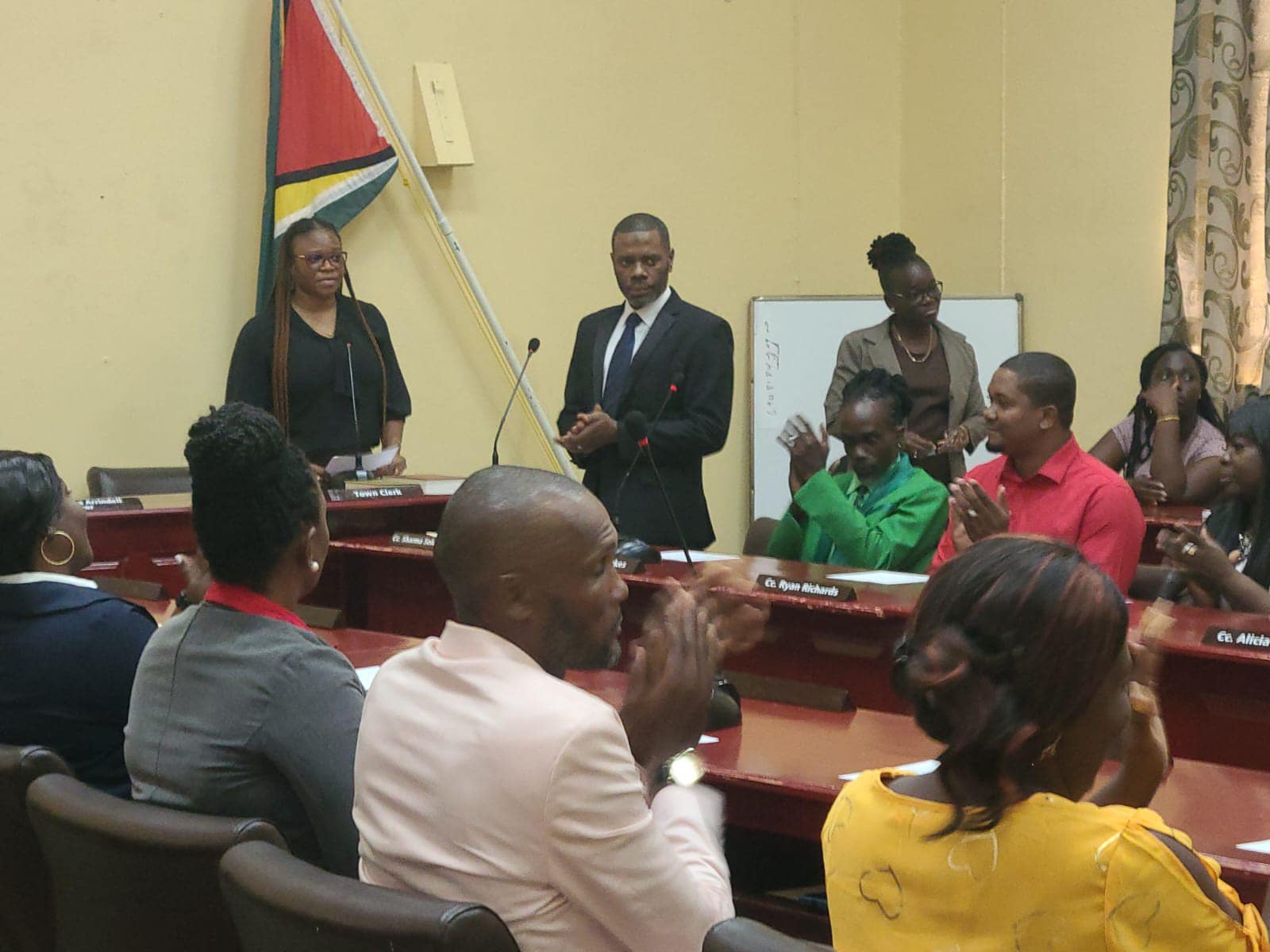 Sharma Solomon says ‘humbled to return to give service’ as Linden’s ...