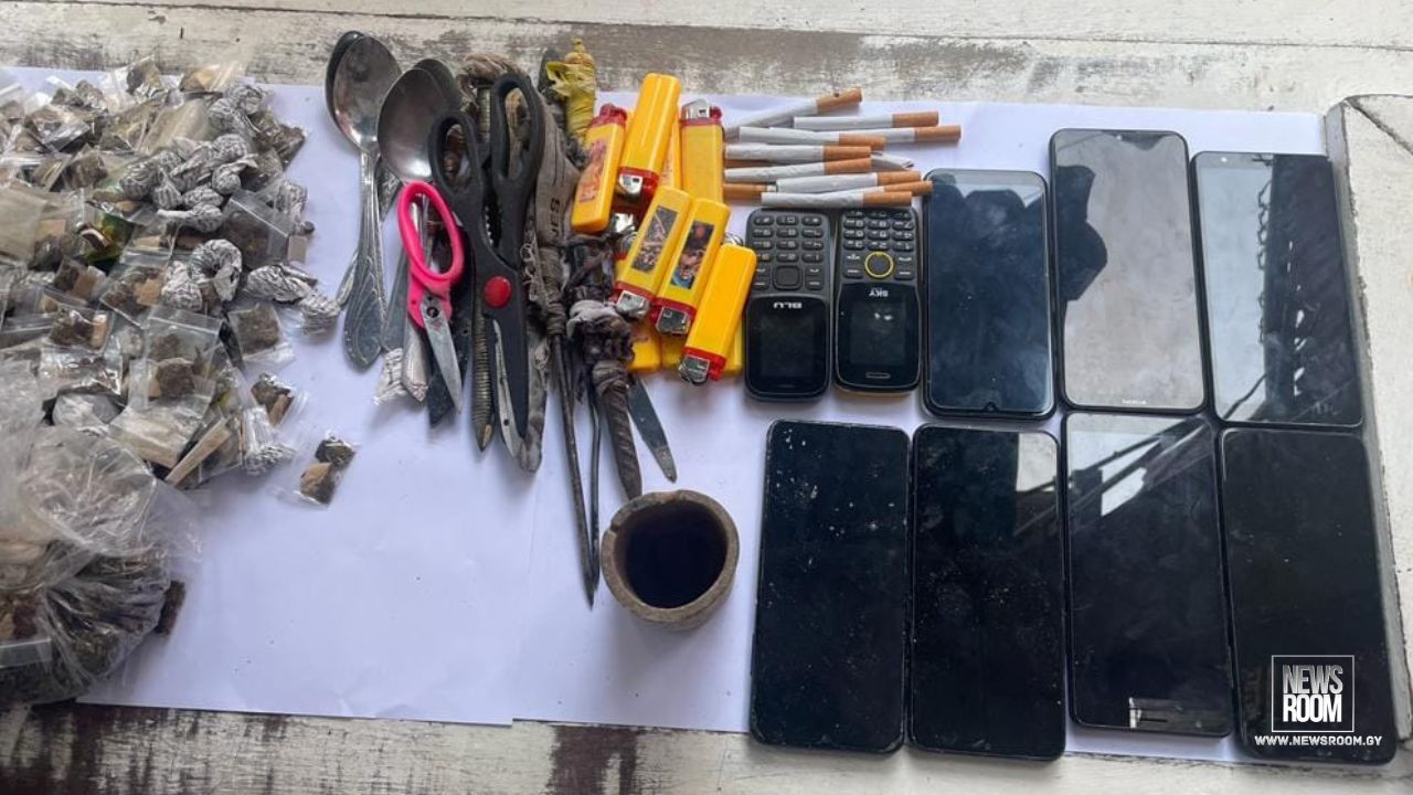 Search at NA Prison unearths contraband items - News Room Guyana