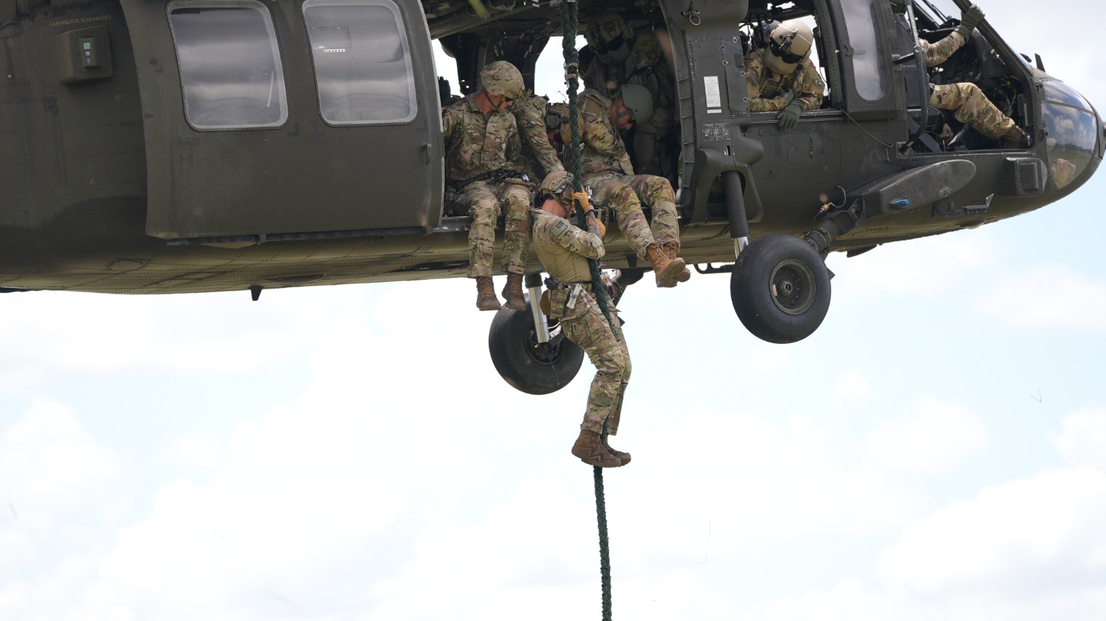 Tradewinds23: Soldiers trained to fast rope, experienced US Black Hawk ...