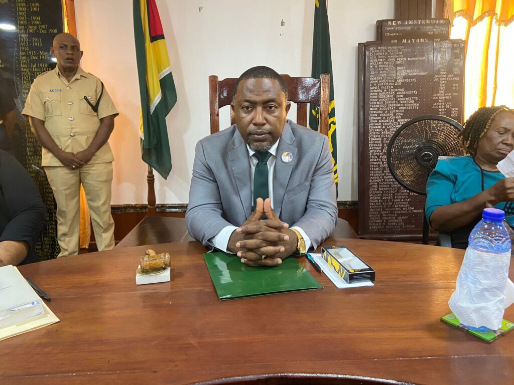 Wainwright McIntosh elected Mayor of New Amsterdam, Kirk Fraser is ...