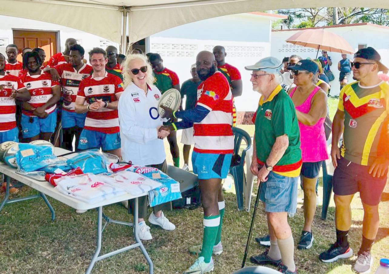 Guyana Rugby Football Union receives kit boost from UK Charity - News ...