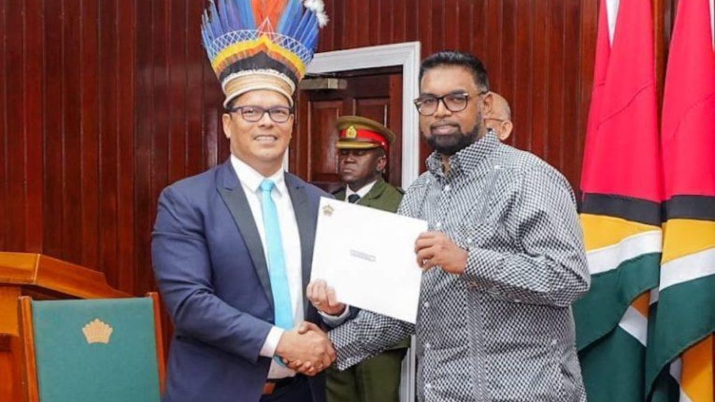 Continued support for PPP as Lenox Shuman endorses President Ali for ...