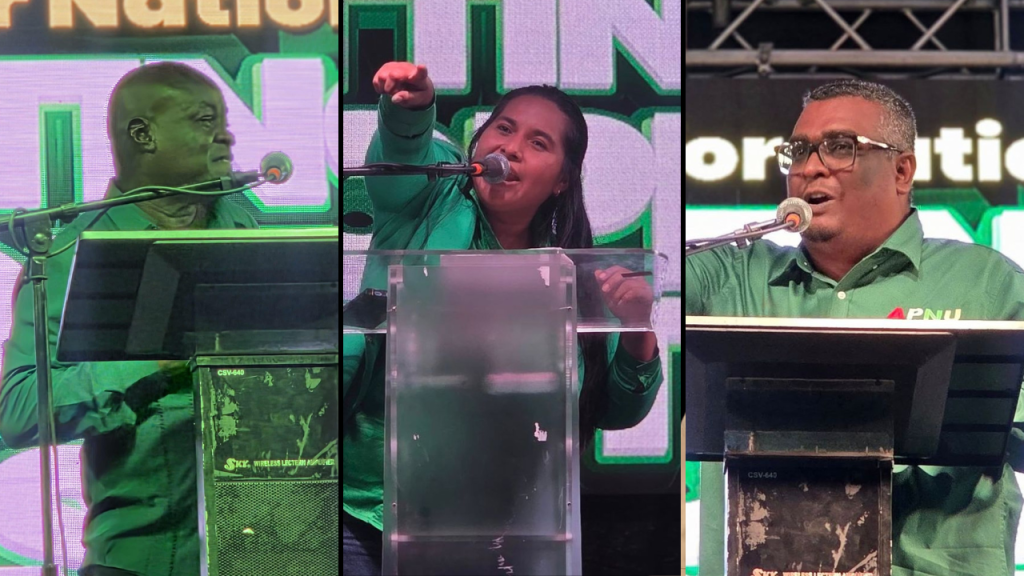 ‘Don’t split the vote’ - APNU’s last pitch of apologies, big pledges & a plea for unity - News ...