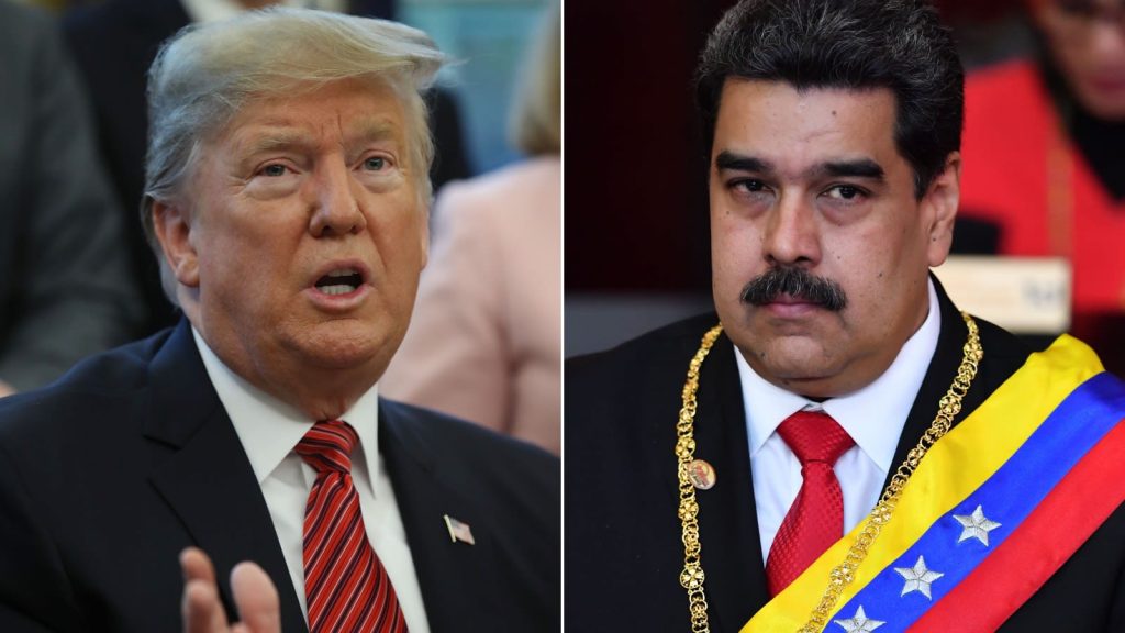 Trump says Venezuelan President Maduro 'doesn't want to f**k around ...