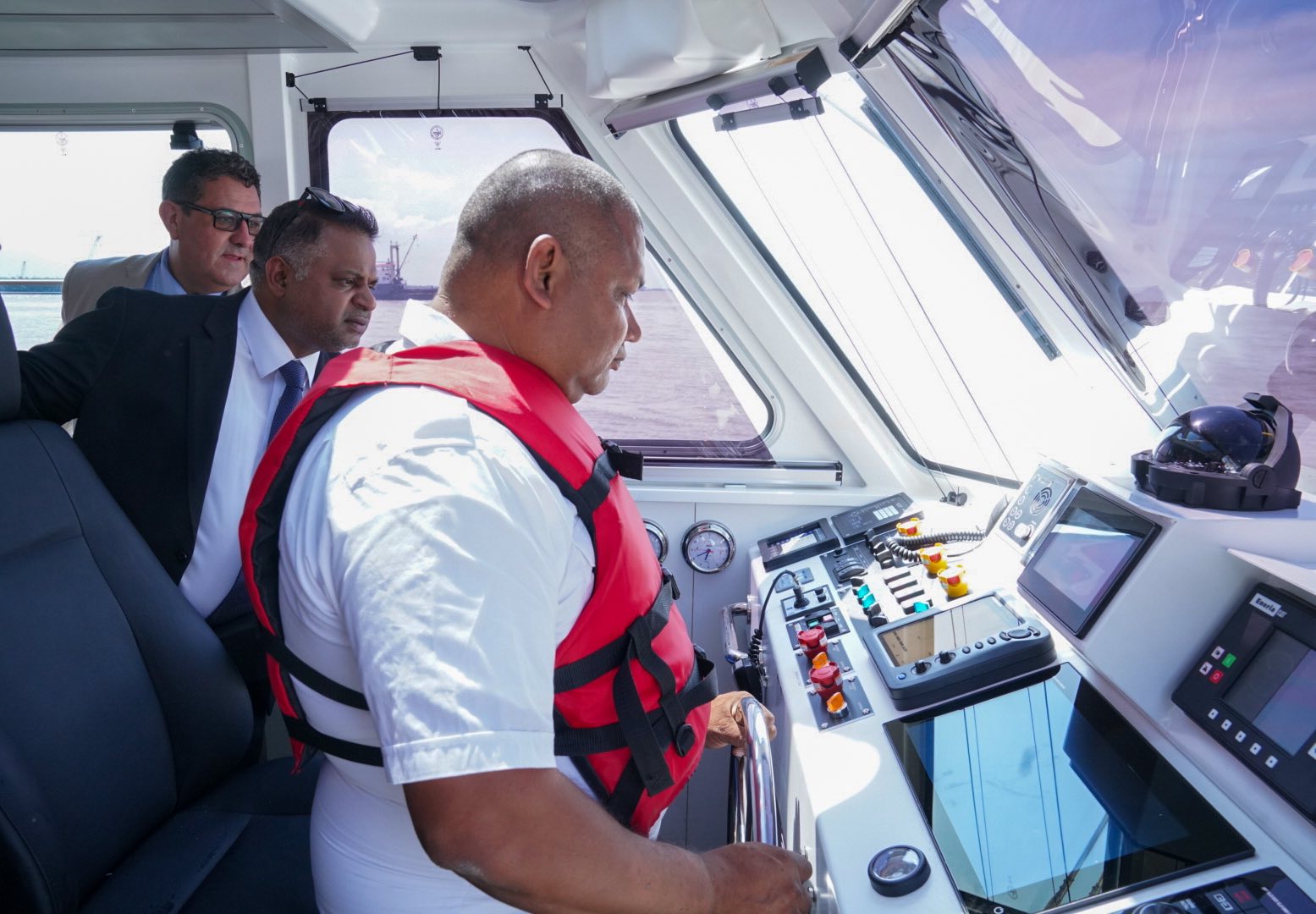 Guyana gets two new pilot boats - News Room Guyana