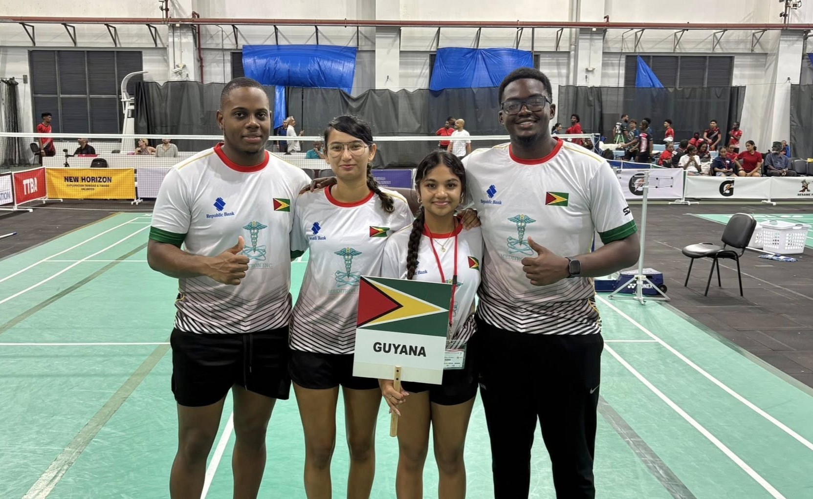 Guyanese advance to Round of 16 at Caribbean Senior Badminton ...