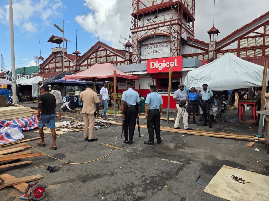 Stabroek Square upgrade sparks tension between vendors and authorities ...