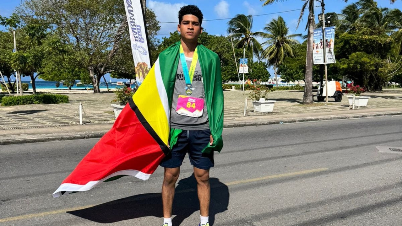 Guyana's Hicks Mittelholzer shines in Barbados Marathon debut - News ...
