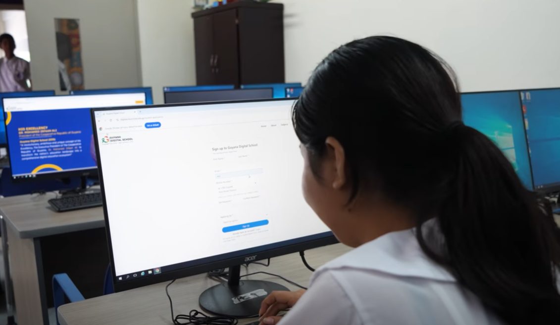 Historic! Guyana Digital School launched, marking largest online learning initiative - News Room ...